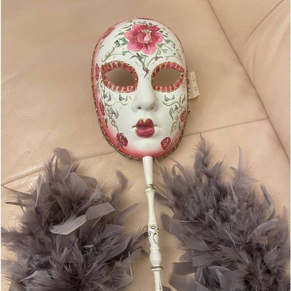 Italy | Accents | Vintage Venitian Hand Painted Mask | Poshmark